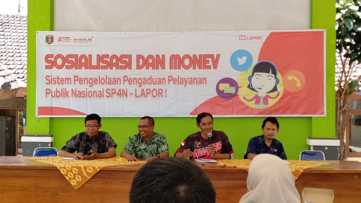 Sosialisasi dan Monev SP4N-LAPOR - Dinas Komunikasi, Informatika, Statistik dan Persandian ...